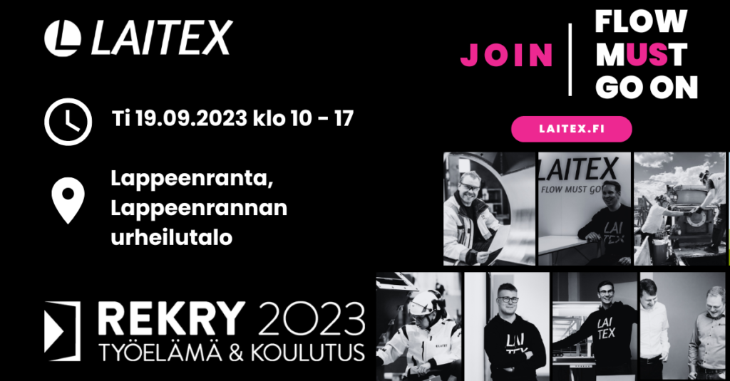 Tervetuloa REKRY -messuille 19.9.2023 - Laitex